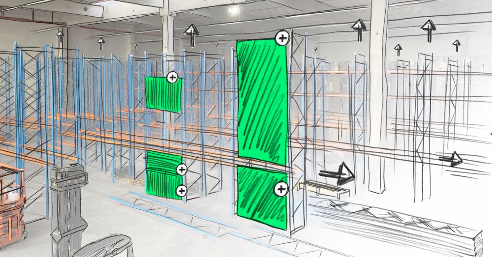 Höher stapeln durch besser planen.